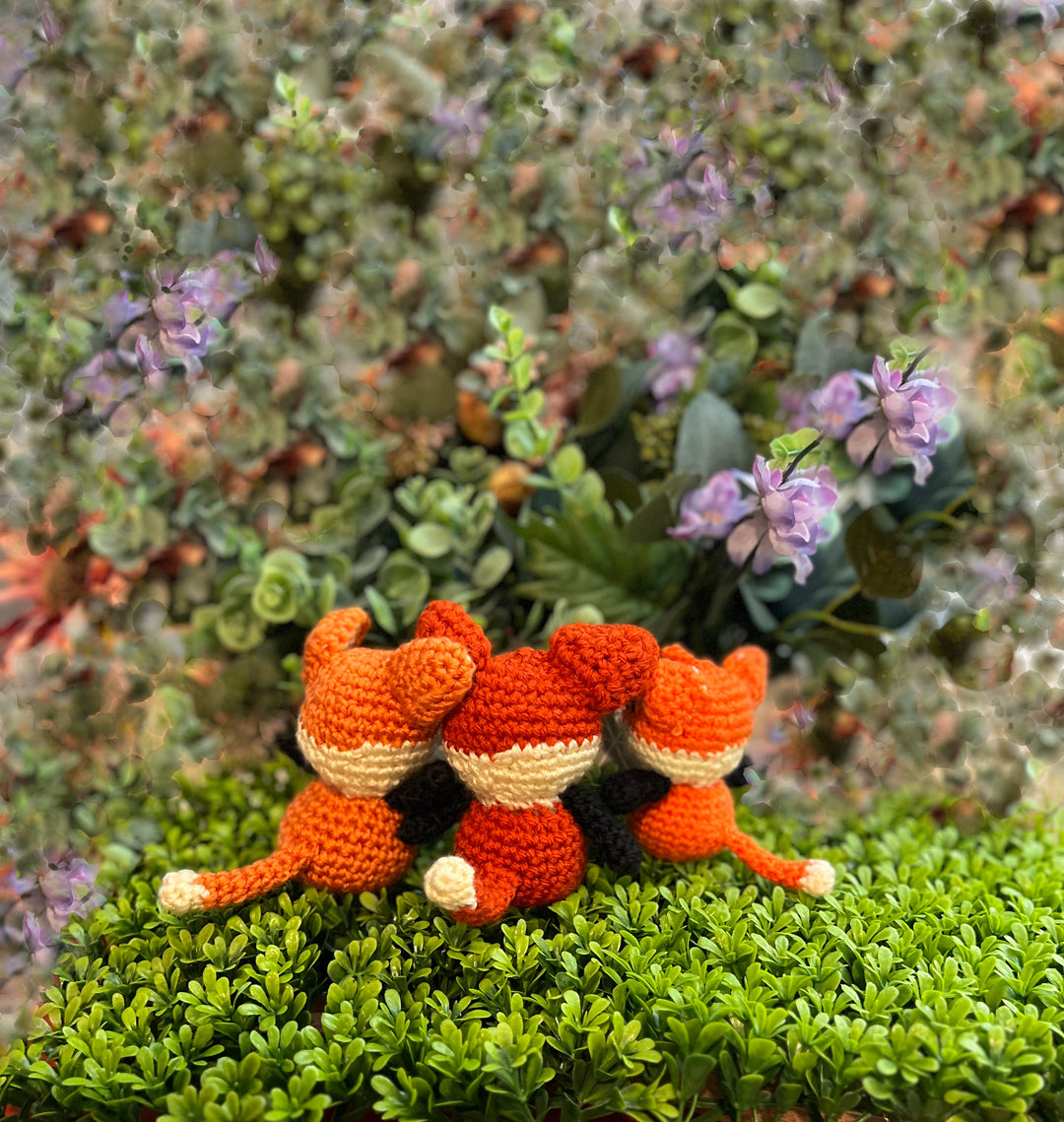 Felix the Fox Crochet Pattern (PDF) | Amigurumi Fox in 3 Sizes – Marly Bird