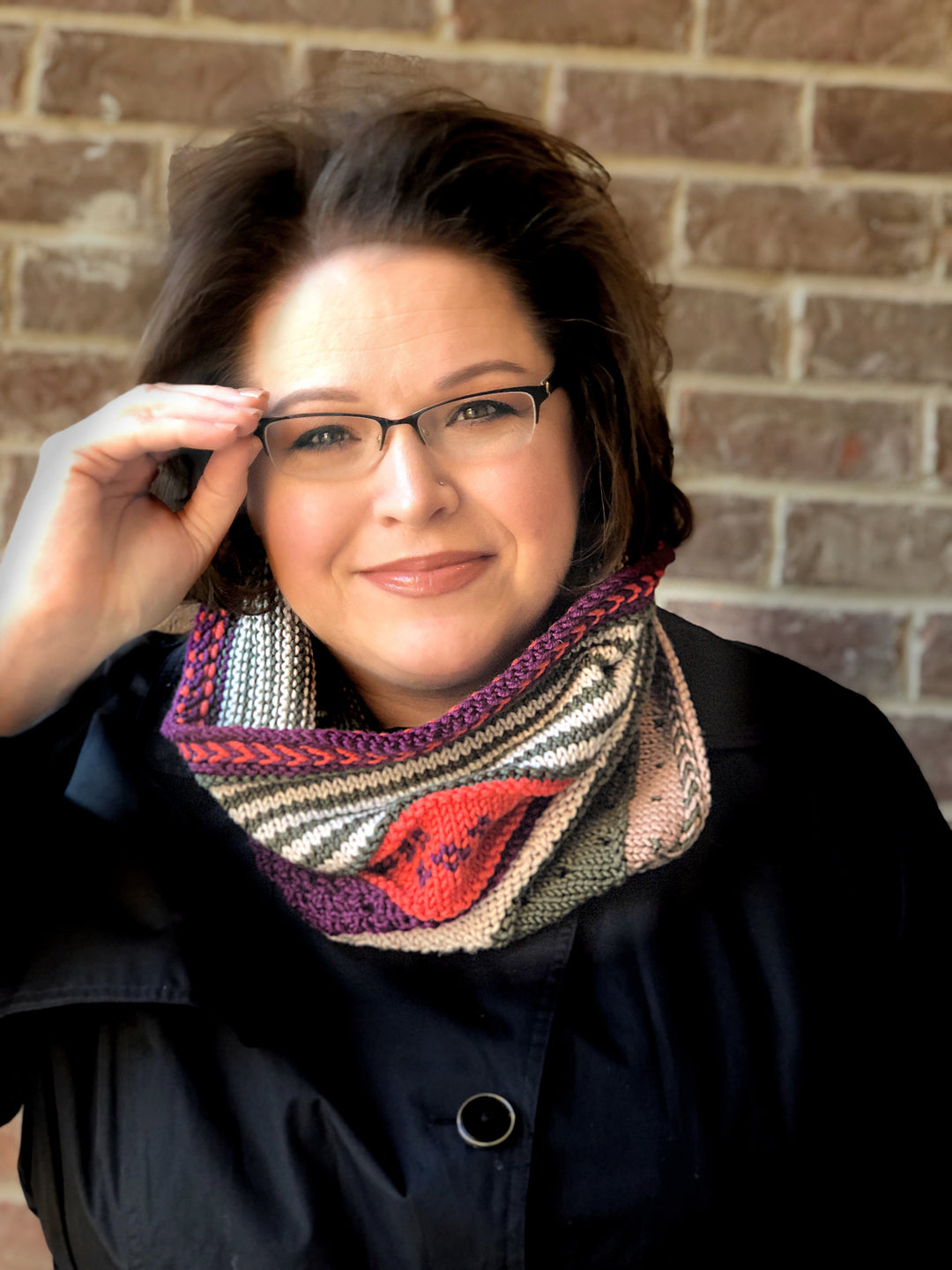 Game Changer Knit Cowl Pattern PDF | Textured Colorwork Knit Cowl ...