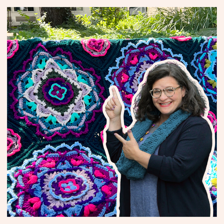 Monet Crochet Blanket || Pattern Only – Marly Bird