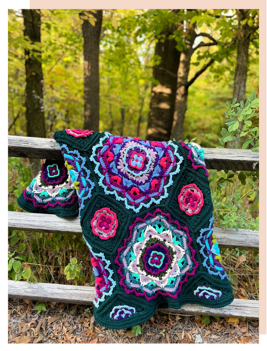 Monet Crochet Blanket || Pattern Only – Marly Bird